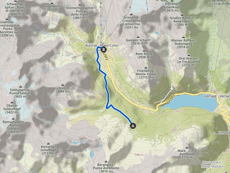 Berglalm - schnals | Wanderung | Komoot